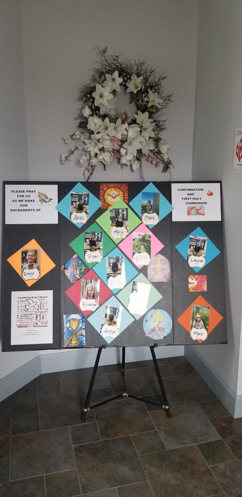 Please pray for those making their Confirmation and First Holy ...